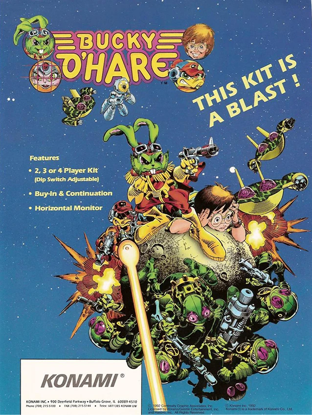 Bucky O'Hare (arcade game) | Bucky O'Hare Wiki | Fandom