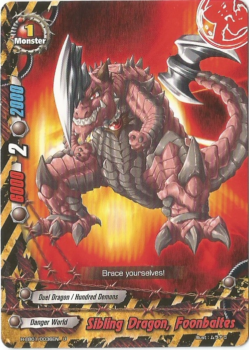 Sibling Dragon, Foonbaltes | Future Card Buddyfight Wiki | Fandom