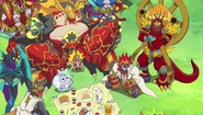 Ethereal Overlord, Gang the King (character) | Future Card Buddyfight ...