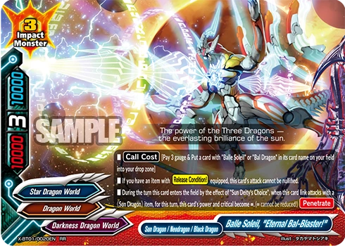 Balle Soleil, "Eternal Bal-Blaster!"/Gallery | Future Card Buddyfight ...