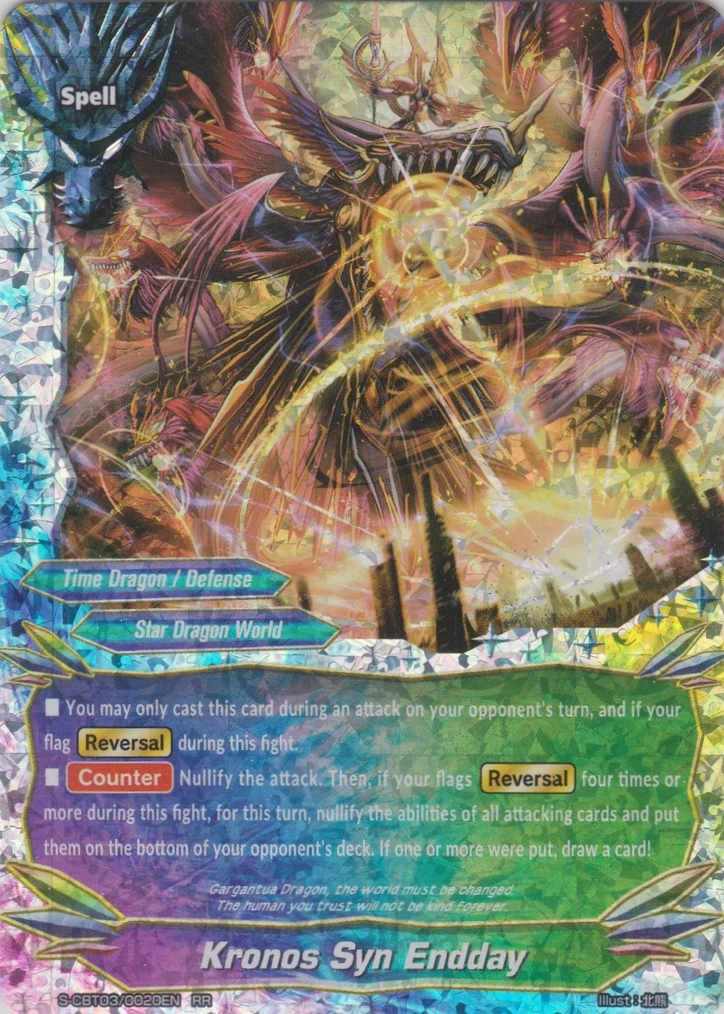 Kronos Syn Endday | Future Card Buddyfight Wiki | Fandom