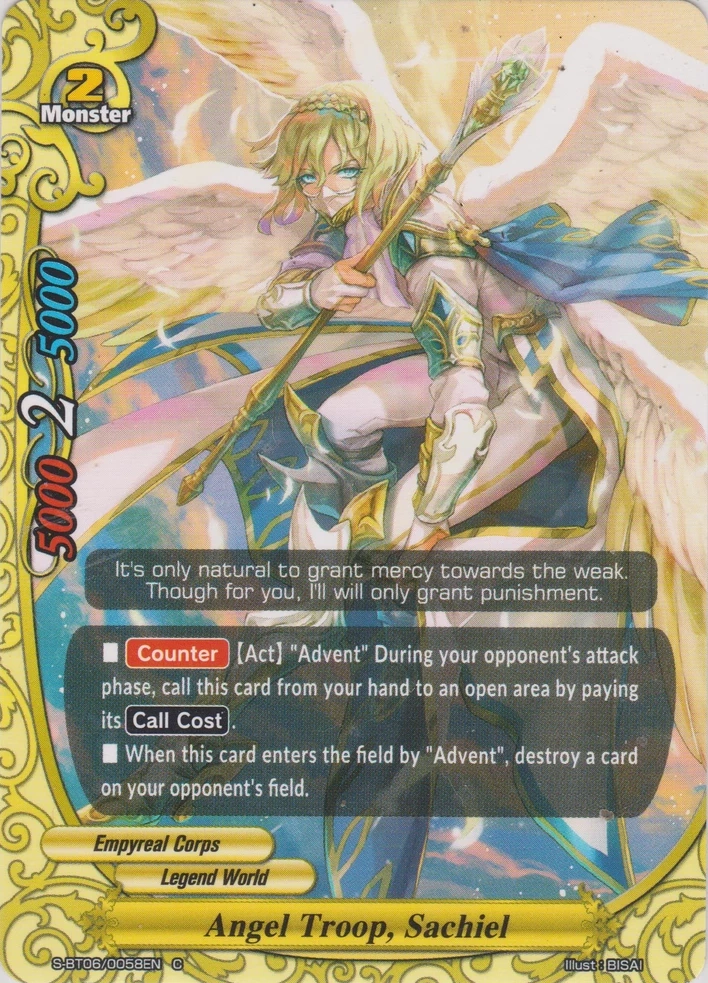 Angel Troop, Sachiel | Future Card Buddyfight Wiki | Fandom
