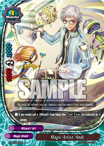 Magic Artist, Andy | Future Card Buddyfight Wiki | Fandom
