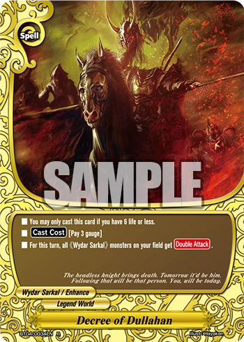 Decree of Dullahan/Gallery | Future Card Buddyfight Wiki | Fandom
