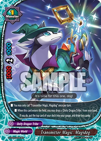 Transmitter Magic, Magidog | Future Card Buddyfight Wiki | Fandom