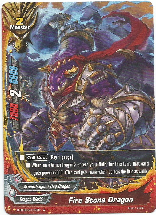 Fire Stone Dragon | Future Card Buddyfight Wiki | Fandom