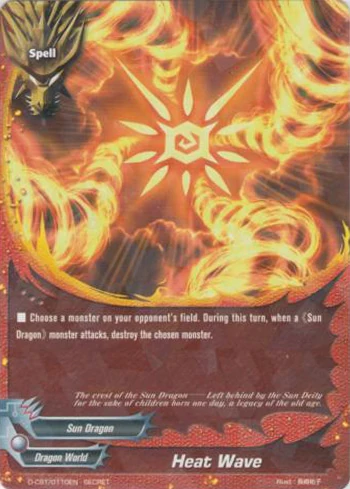 Heat Wave/Gallery | Future Card Buddyfight Wiki | Fandom