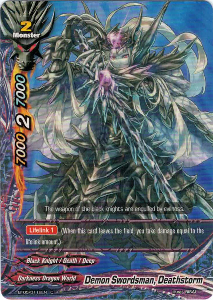 Demon Swordsman, Deathstorm | Future Card Buddyfight Wiki | Fandom