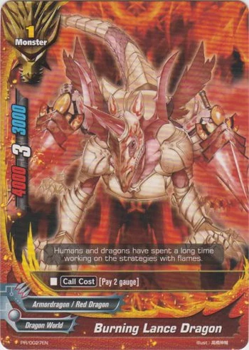 Burning Lance Dragon | Wiki Future Card Buddyfight | Fandom