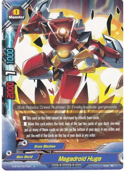 Megadroid Huge/Gallery | Future Card Buddyfight Wiki | Fandom