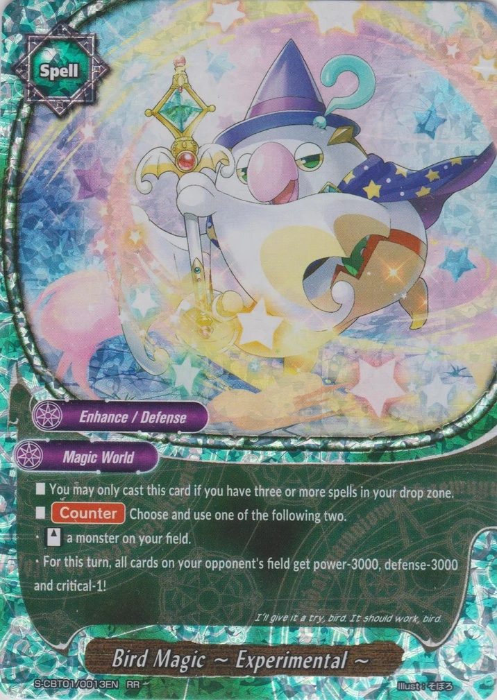 Bird Magic ~ Experimental ~ | Future Card Buddyfight Wiki | Fandom
