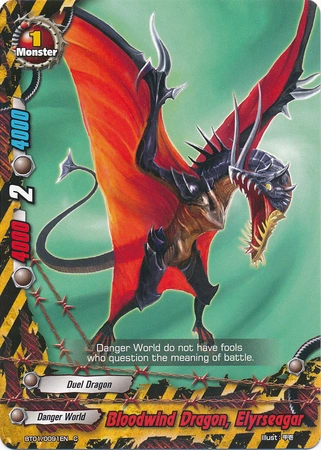 Bloodwind Dragon, Elyrseagar | Future Card Buddyfight Wiki | Fandom