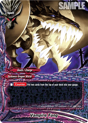 Vampire Fang | Future Card Buddyfight Wiki | Fandom