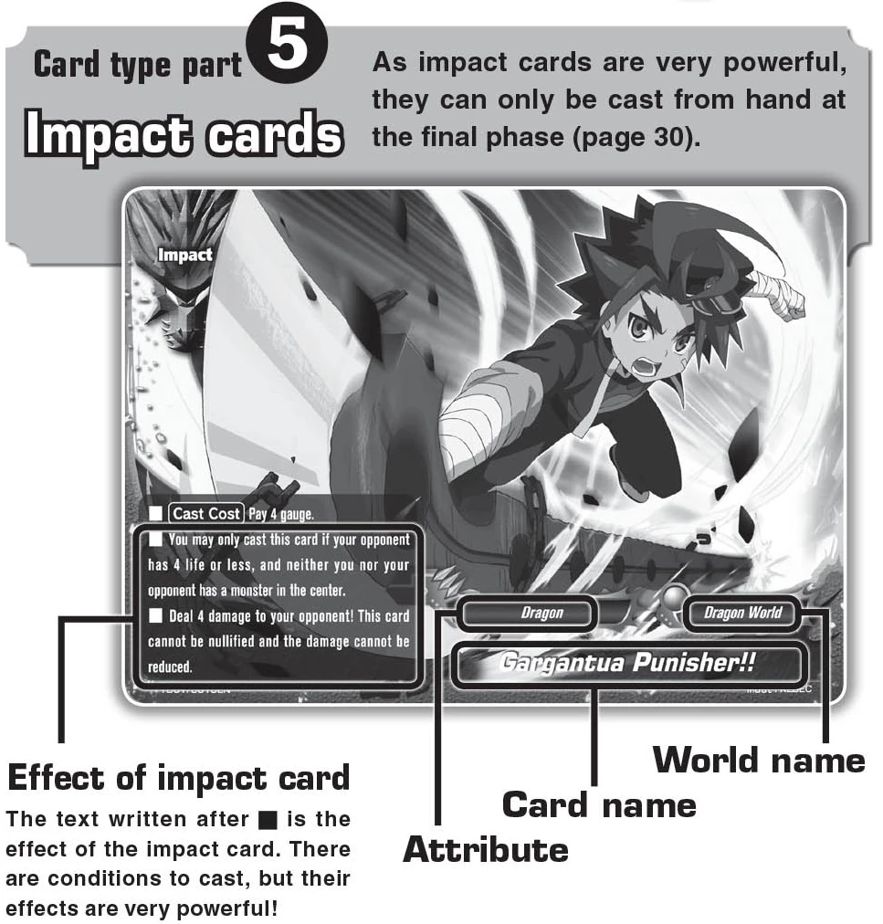 Impacts | Future Card Buddyfight Wiki | Fandom