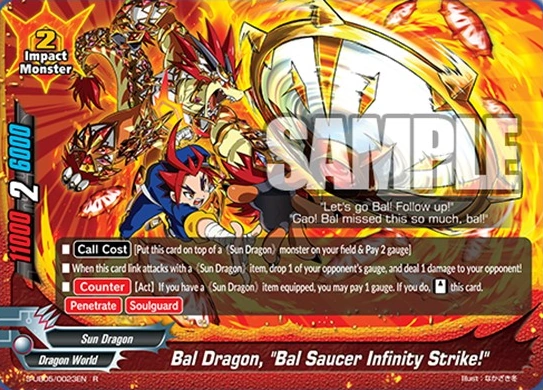 Bal Dragon, "Bal Saucer Infinity Strike!"/Gallery | Future Card ...