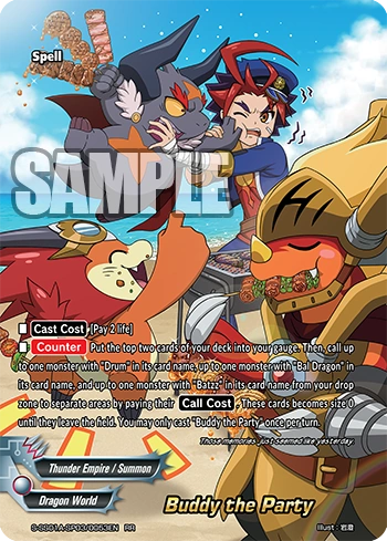 Buddy The Party | Future Card Buddyfight Wiki | Fandom