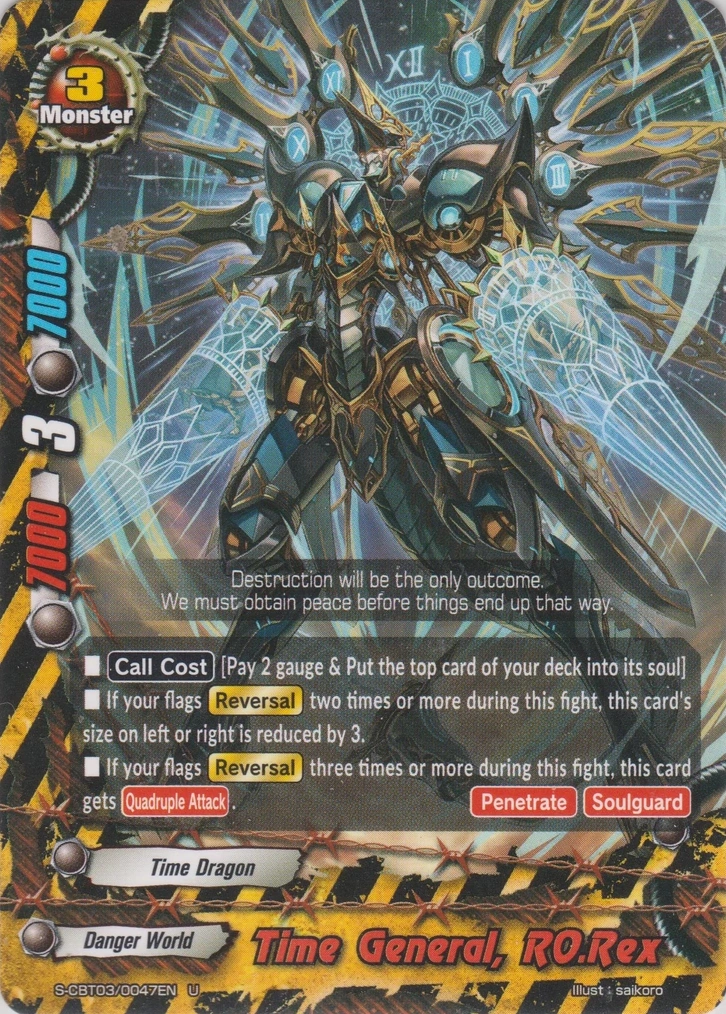 Time General, RO.Rex | Future Card Buddyfight Wiki | Fandom