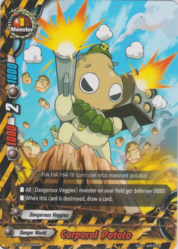 Corporal Potato | Future Card Buddyfight Wiki | Fandom
