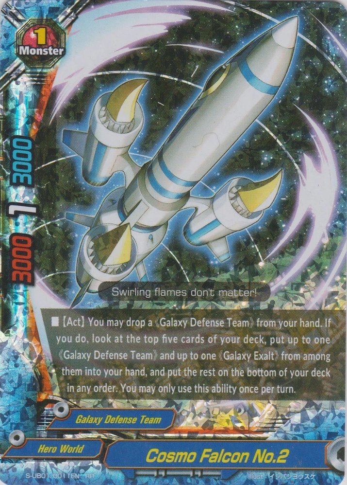 Cosmo Falcon No.2 | Future Card Buddyfight Wiki | Fandom