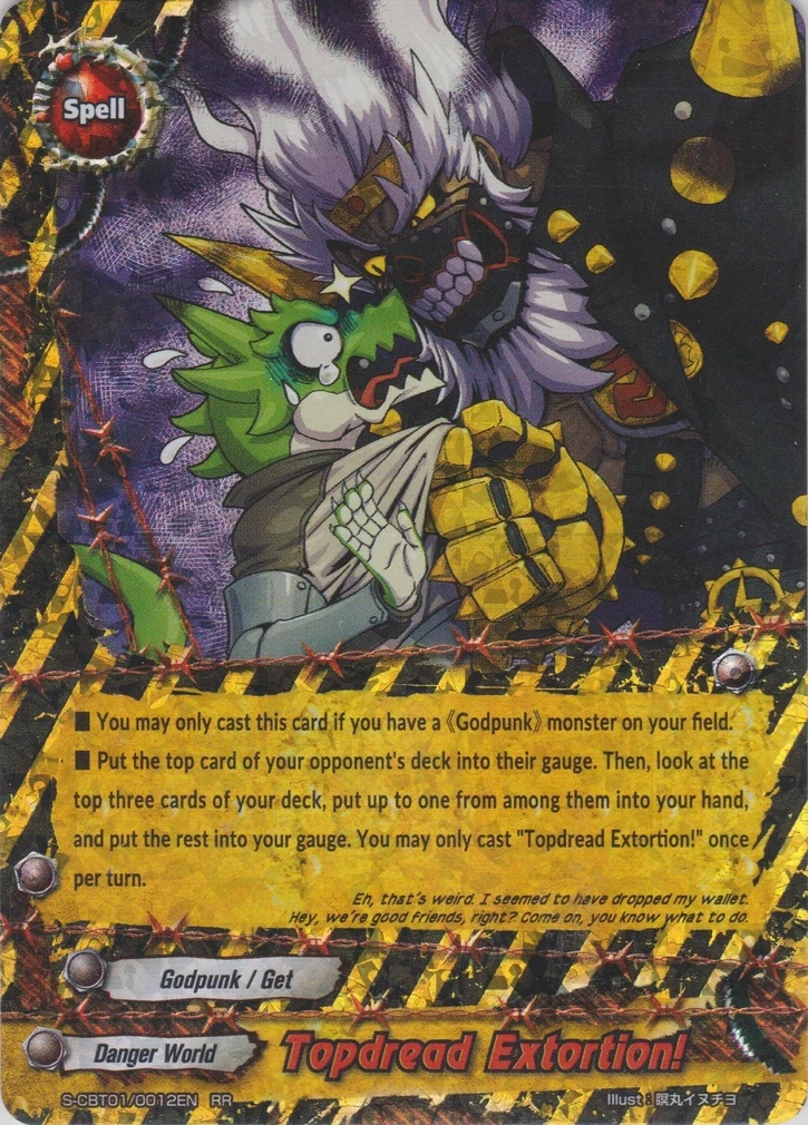 Topdread Extortion! | Future Card Buddyfight Wiki | Fandom