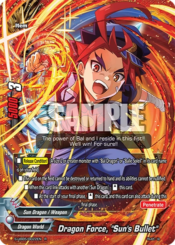 Dragon Force, "Sun's Bullet"/Gallery | Future Card Buddyfight Wiki | Fandom