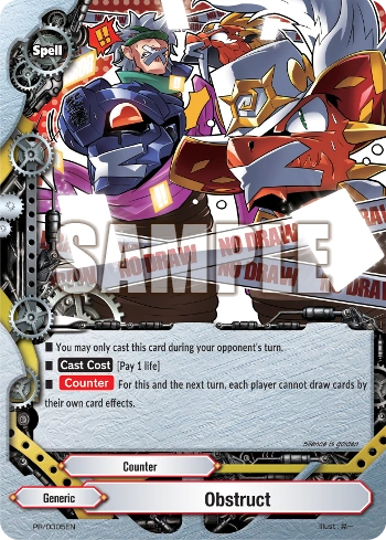 Obstruct/Gallery | Future Card Buddyfight Wiki | Fandom