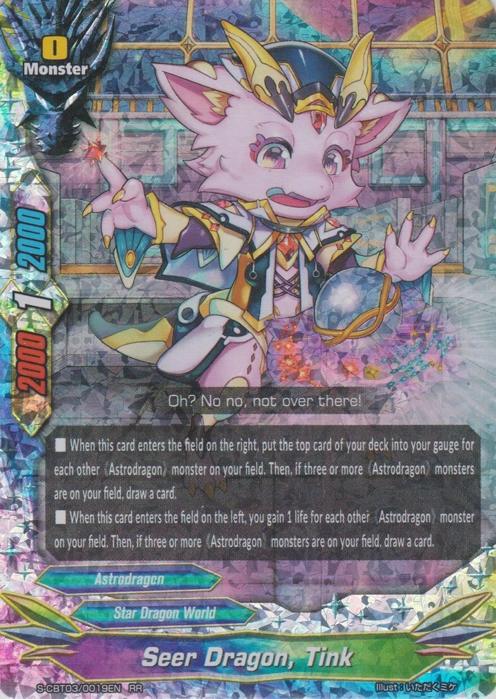 Seer Dragon, Tink | Future Card Buddyfight Wiki | Fandom