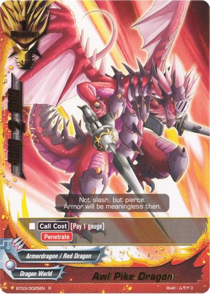 Awl Pike Dragon | Future Card Buddyfight Wiki | Fandom
