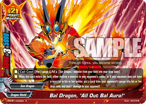 Bal Dragon, "All Out Bal Aura!" | Future Card Buddyfight Wiki | Fandom