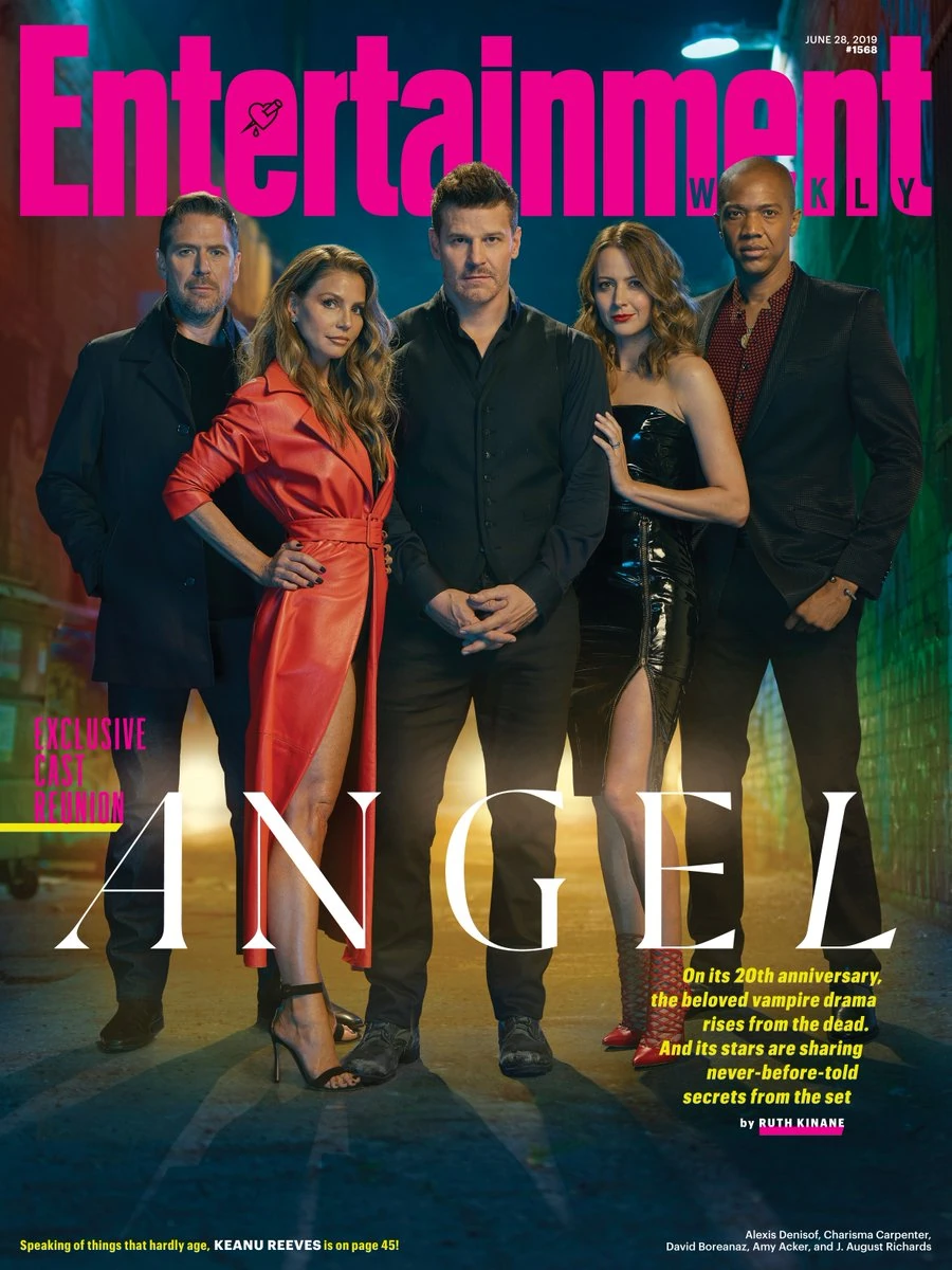 Entertainment Weekly Cast Reunions: Angel | Buffyverse Wiki | Fandom