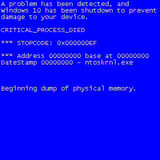 BSOD Error Codes | BugCheckPedia Wiki | Fandom