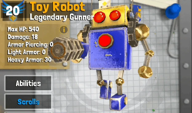 Toy Robot Legendary Gunner | Bugheroes2 Wiki | Fandom