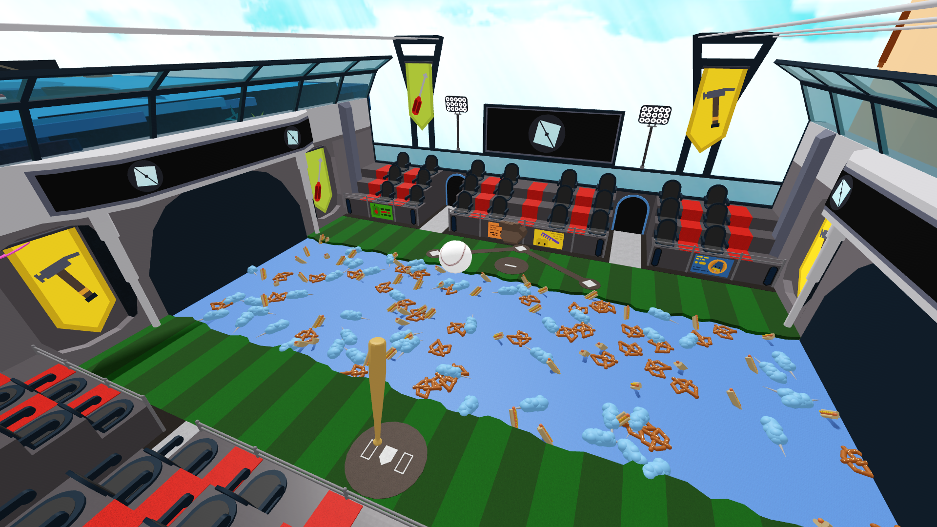 Baseball Stage Build A Boat For Treasure Wiki Fandom