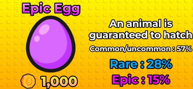 Epic Egg | Build a Habitat Wiki | Fandom
