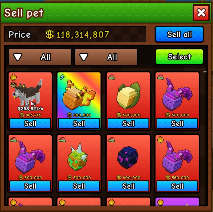 Sell Shop | Build A Zoo Roblox Wiki | Fandom