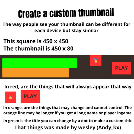 Mechanics/Custom Thumbnails | Build Island Wiki | Fandom