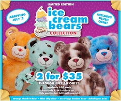 Ice Cream Bears Build A Bear Mint Chocolate Chip Bear! 🍦🐻
