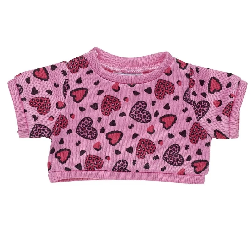 Leopard Print Heart Sweater | Build-a-Bear Workshop Wiki | Fandom