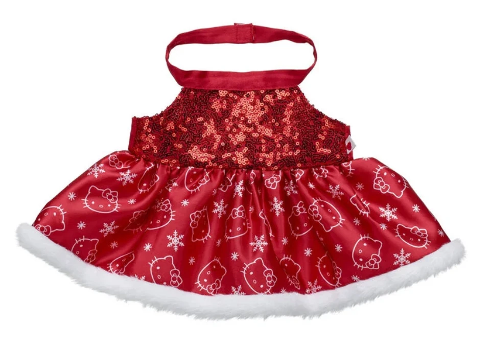 Hello Kitty Red Holiday Dress | Build-a-Bear Workshop Wiki | Fandom