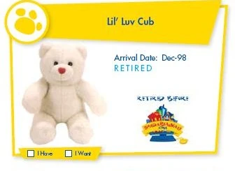 Lil' Luv Cub | Build-a-Bear Workshop Wiki | Fandom