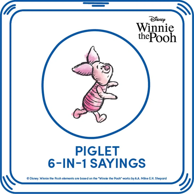 Piglet 6-in-1 Sayings | Build-a-Bear Workshop Wiki | Fandom