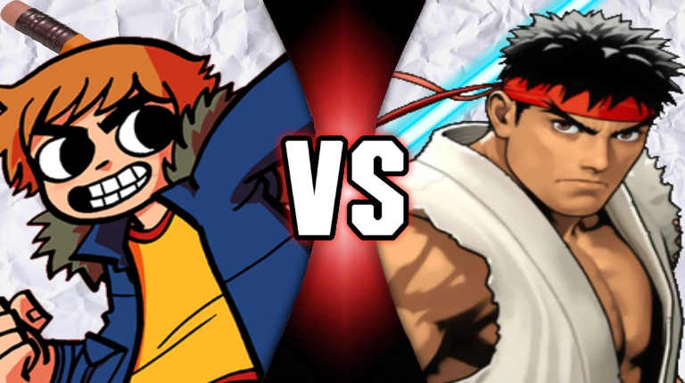 Scott Pilgrim vs Ryu | Build-a-Fight-Workshop Wiki | Fandom