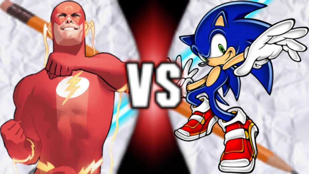 The Flash VS Sonic the Hedgehog | Build-a-Fight-Workshop Wiki | Fandom