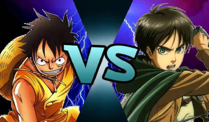 Monkey D. Luffy vs Eren Jaegar | BuildYourBattles Wikia | Fandom