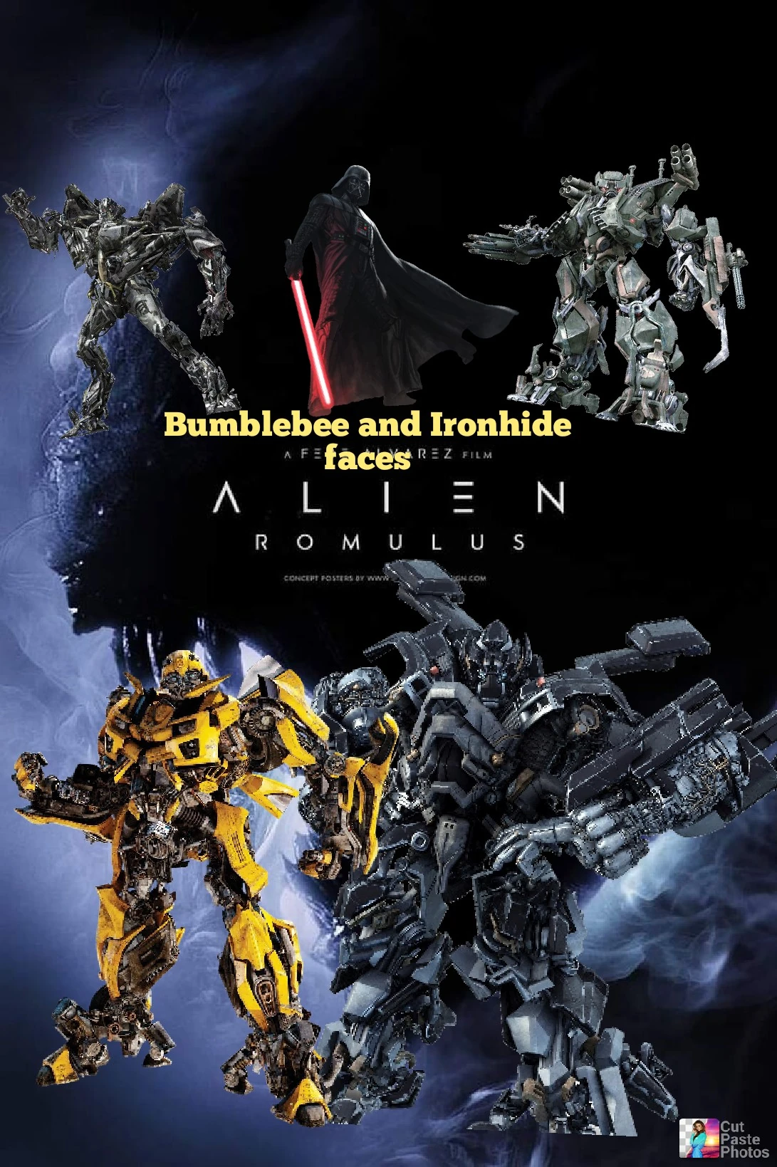 Bumblebee and Ironhide faces Alien Romulus | Bulkhead's Adventures Wiki ...