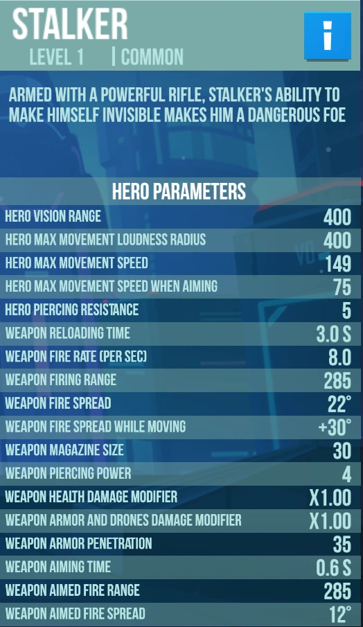 Parameters | Bullet Echo Wiki | Fandom