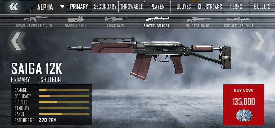 SAIGA 12K | Bullet Force Wiki | Fandom