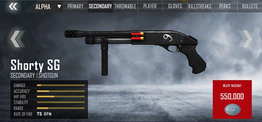 Shorty SG | Bullet Force Wiki | Fandom