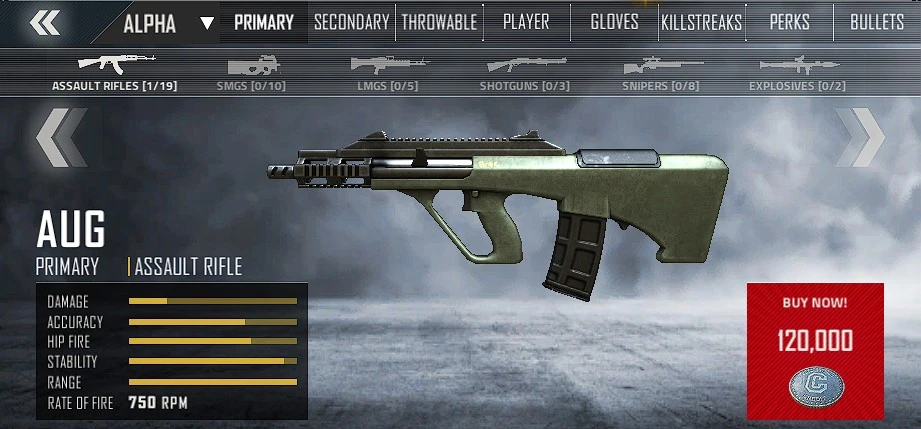 AUG | Bullet Force Wiki | Fandom