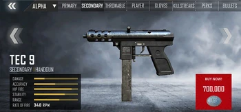TEC 9 | Bullet Force Wiki | Fandom